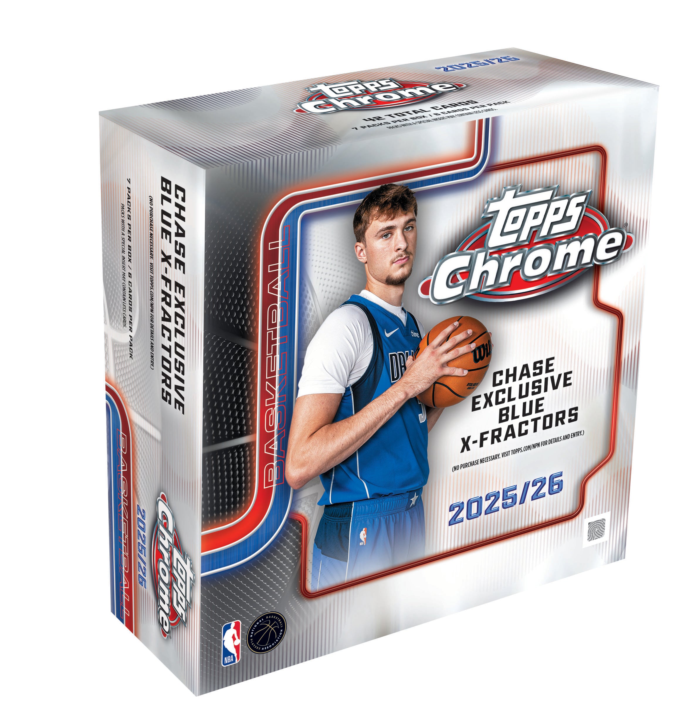 Topps 2025-26 Basketball Chrome Mega Box – shop.realsports
