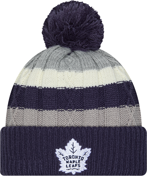 Cabled Knit Cuffed Pom Toque – shop.realsports