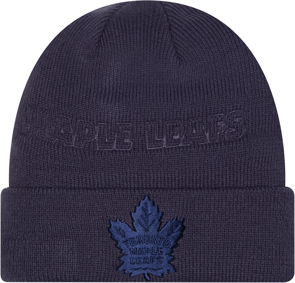 Tonal Logo Cuffed Toque - BLUE – shop.realsports