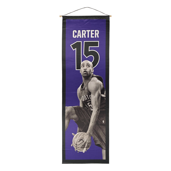 Vince Carter Fan Banner 19.35x60 – shop.realsports