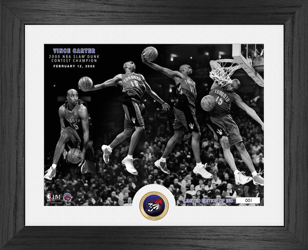 Vince Carter Slam Dunk Champion Frame – shop.realsports