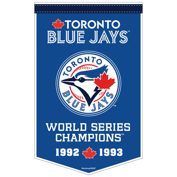 Toronto Blue Jays Banner | Dynasty 10" x 15" – shop.realsports