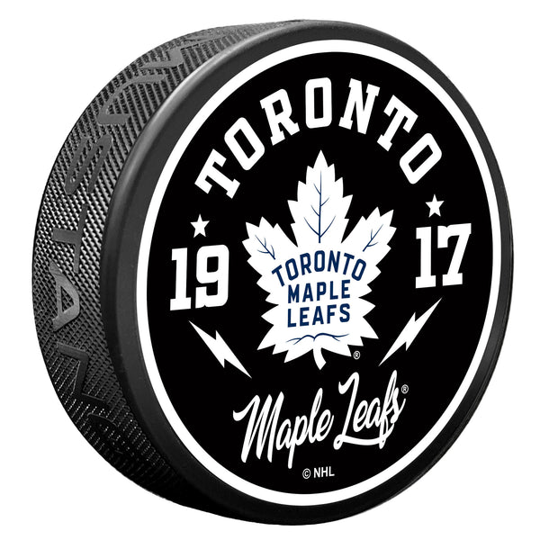 Toronto Maple Leafs Puck - Bolt – shop.realsports